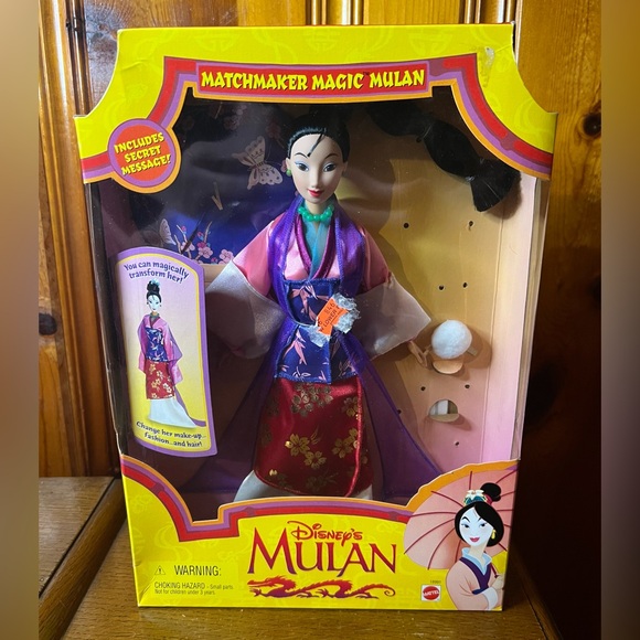 Mattel | Toys | Mattel Disneys Matchmaker Magic Mulan Doll | Poshmark